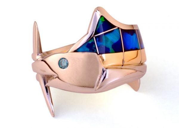 Blue Marlin Ring - Steve Haywood Master Jeweller